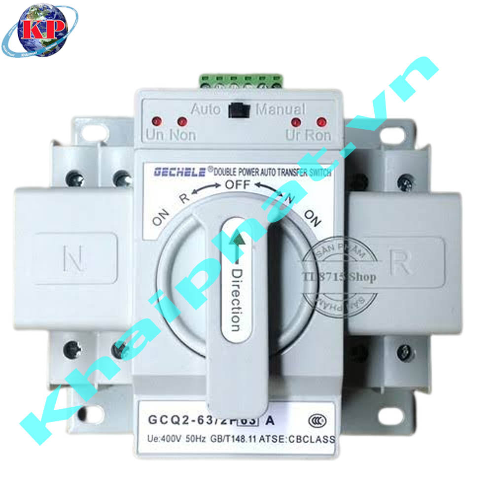 Bộ chuyển ATS 1P 2 dây - THIẾT BỊ ĐIỆN CÔNG NGHIỆP